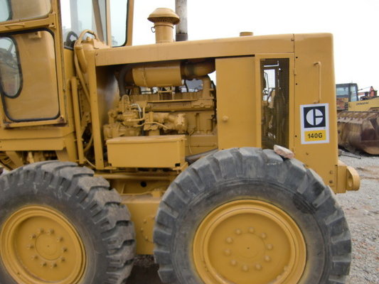 Second Hand Graders 150hp 3306 Engine , Cat 140g Motor Grader