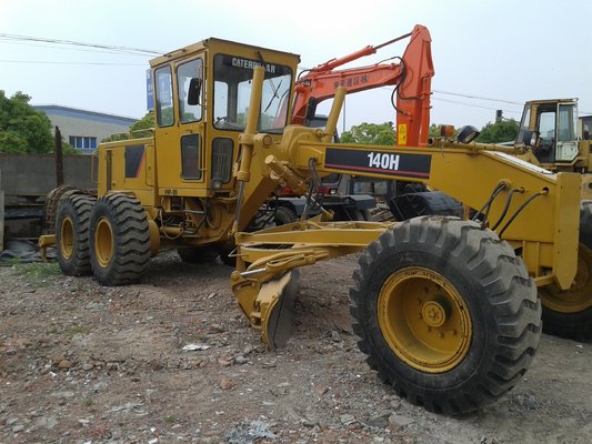 Used Caterpillar Cat 140h Motor Grader185hp With Ripper 6 Air Cylinder