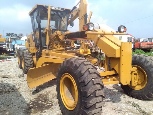 Caterpillar 140H Used Motor Grader new painting 185hp CAT 140