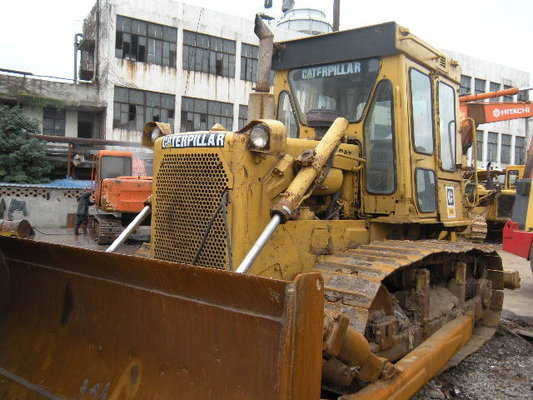 2nd Hand Caterpillar Bulldozer D6D With Ripper 1208 Hours Japan Made