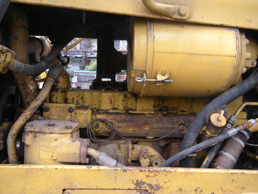 2nd Hand Caterpillar Bulldozer D6D With Ripper 1208 Hours Japan Made