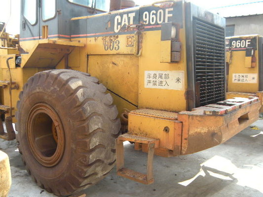 Used Wheel Loader Original Painting Caterpillar 960F  Front Wheel Loader