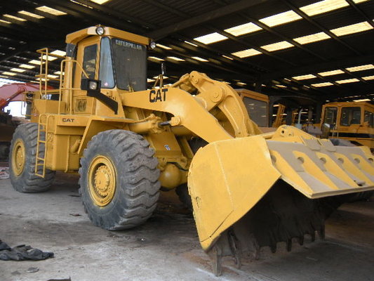 Used Caterpillar Wheel Loader Machine 966E  3.1cbm Capacity CAT 3306 Engine