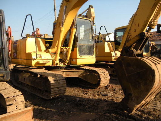 used Komatsu PC130-7 excavator year 2007 used 6589 hours 12600kg
