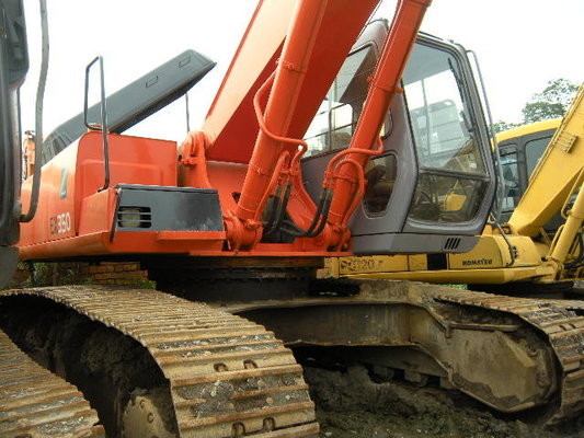 Japan Hitachi Used Tracked Excavators / Second Hand Diggers For Sale