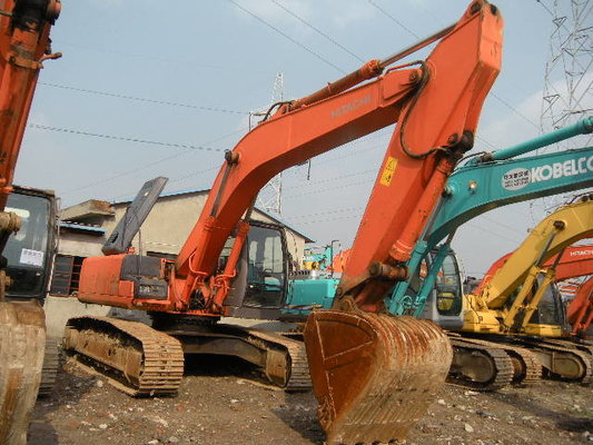 Original Painting  Used Hitachi Excavator 1.4cbm Bucket Capacity