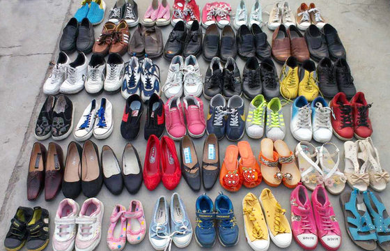 Mix Grade 1 Used shoes Wholesale , Second hand Sports and Casual Shoes