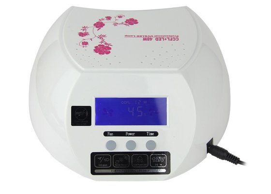 Energy Conservation 48 W UV LED Nail Lamp 365nm &amp; 395nm Easy Carring
