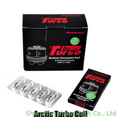 China Authentic Horizon Arctic Turbo Tank Coil Head Japanese Organic Cotton Bottom Sextuplet Coils fit 40-120W supplier