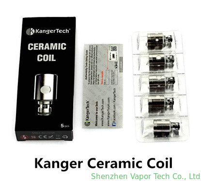 Original Kanger Ceramic Coil 0.5ohm Kanthal A1 Wire OCC Coil SSOCC CompatibleCoil supplier