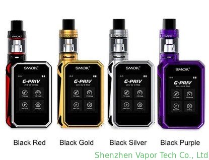 SMOK G-PRIV 220 Kit SMOK G-PRIV 220 Box Mod comes with SMOK TFV8 Big BABY Tank 100% Original supplier