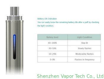Authentic Eleaf iJust X kit comes with a sustainable internal battery of 3000mAh capacity with EC 0.3ohm Head&EC 0.5ohm supplier