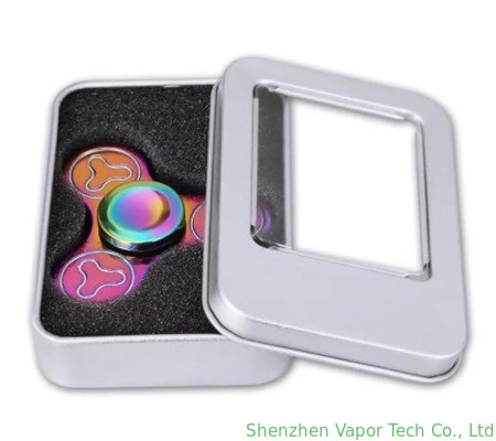 Rainbow Colorful Hand Fidget Tri Spinners Focus EDC Toys Decompression Anxiety Funny Finger Toy For Kids Adult Relief supplier