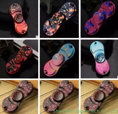 7 Designs Rainbow Polar Aurora Hand Spinner Starry Sky Fidget Spinner HandSpinner Toys Fingertip Decompression Anxiety G supplier