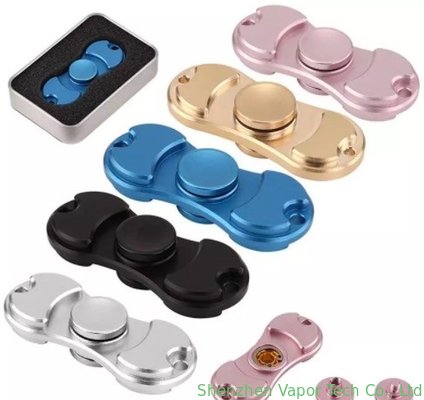new arrival mix models Hand Spinner brass Aluminum Alloy triangle Fingertip Gyro Fidget Spinner Toys With Retail package supplier