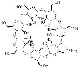 China Mono-6-deoxy-6-azido-beta-cyclodextrin [98169-85-8] manufacturer
