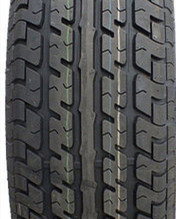 ST215/70R14 6PR 14 Inch Trailer Tire Anti - Wear , 6J Standard Rim Solid Car Tires