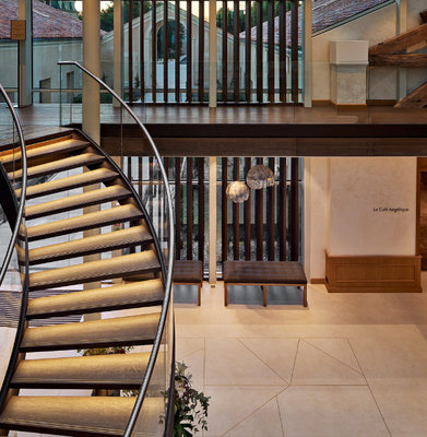 Curved Staircase Guangzhou Manufacturer Large Project in Australia Sydney