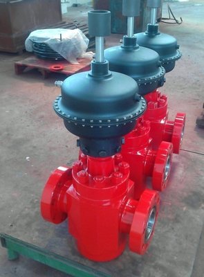 Shut Down Valve (SDV) 3-1/16" 10000PSI With Pneumatic Diaphragm Actuator BB PSL3 PR1 PU