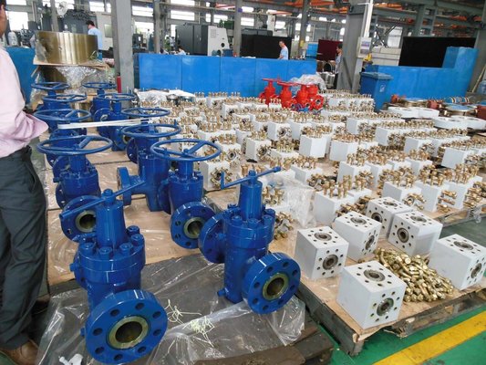 GATE VALVE, 2-1/16" , 5000 PSI WP, FLANGED RTJ (R-24), API 6A 19TH PSL2 PR2 U BB