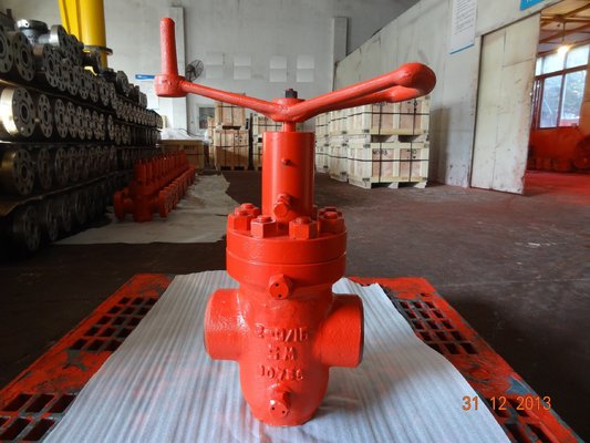 API6A WKM Style (Type M) Expanding Gate Valve 2-1/16" 5M x 2-3/8" EUE End, PSL1/2 PR1 U DD
