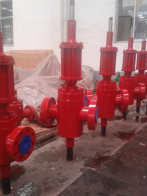 API 6A 4-1/16" 5000 PSI FC Style Hydraulic Gate Valve, API 6A Flanged End, PSL3 PR1 U EE