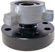 Weco Adapter Flange, 3-1/16" 15000PSI x 2" Fig 1502 Male (Nut Half), API6A