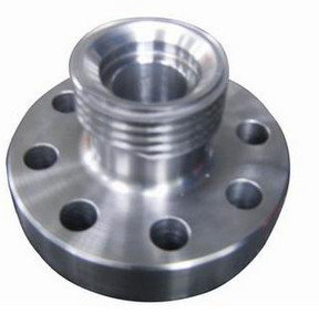 Weco Adapter Flange, 3-1/8" 5000PSI X Weco 1502 Female Threaded Half