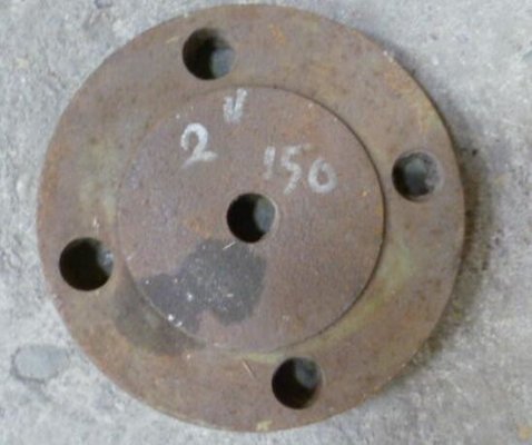 Test Flange 2" 150# with 1/2" NPT Test Port