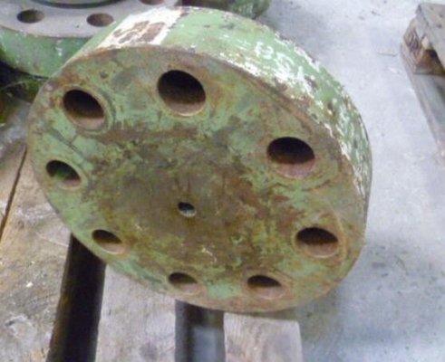 Test Flange 4" 150# with 1/2" NPT Test Port