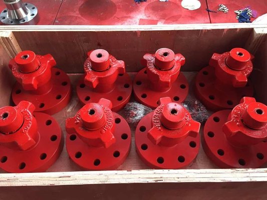 Adapter Flange 4-1/16" 5000PSI c/w 3" 1502 Female,Male Blind Plug/Nut with 1/2" NPT FF-NL