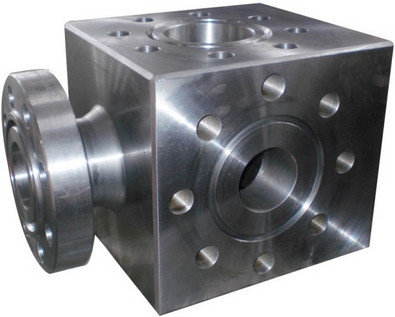 Mud Cross, Flanged/Studded Cross 5-way, 5-1/8 5M Run  x 4-1/16 5M Flange