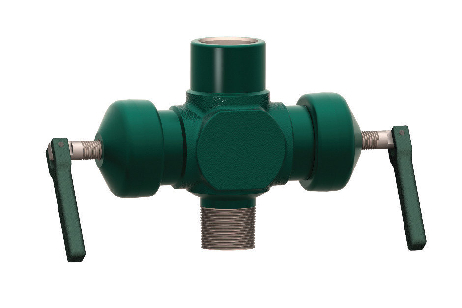 BOP ROD 1.1/4 x 3.1/2 in EUE, WP 3000PSI, vertical bore, 2.99”, nitrile rubber