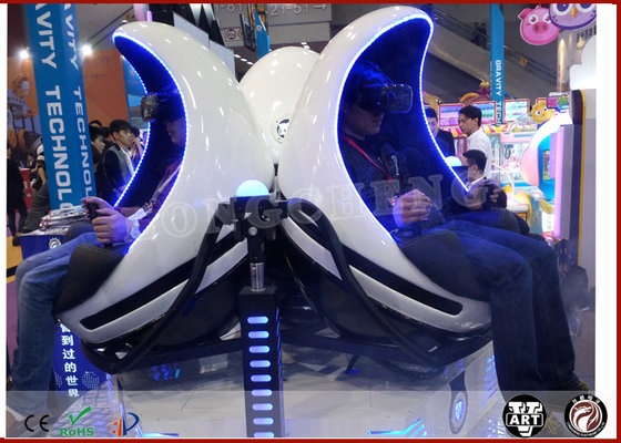 Two Players 9D Virtual Reality Cinema Games Machine Electrical Servo
