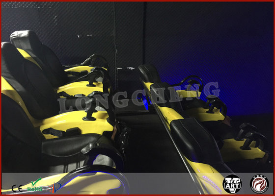 6 Seats Electric 7D Simulator Cinema 6 Dof Motion Platform 220V 5.50KW