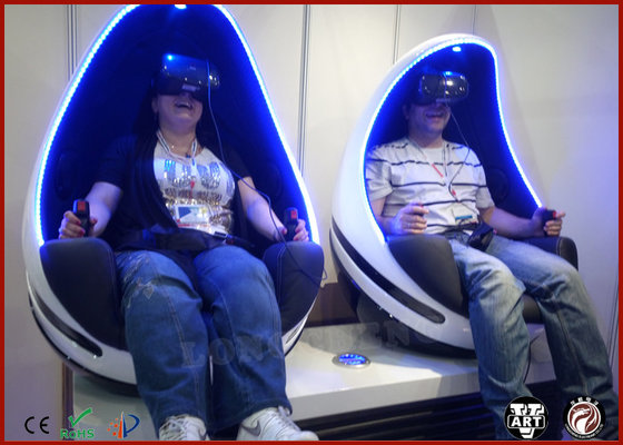Multiple Players 2 Seat 9D Virtual Reality 9D VR Cinema With Special VR Glasses