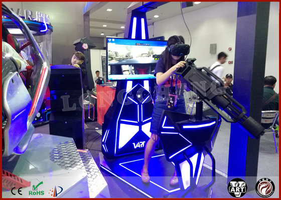 HTC Vive VR Standing Platform Gatling Shooting Game Machine With 40 Inch Screen