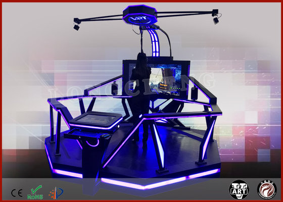 Amusement Park Equipment HTC Vive Game Machine Vr Space Walk With 5.1 Audio Sound System