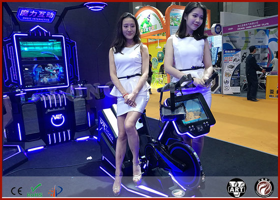 Gym Equipment VR Exercise Bike Simulator / 9d Virtual Reality Simulator