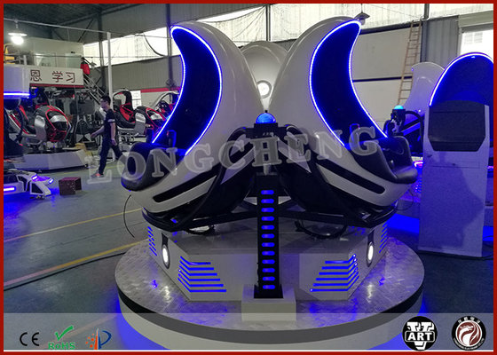 Dynamic 9D Ride Chair Virtual Reality Cinema Interactive Cabin With Dynamic Effects