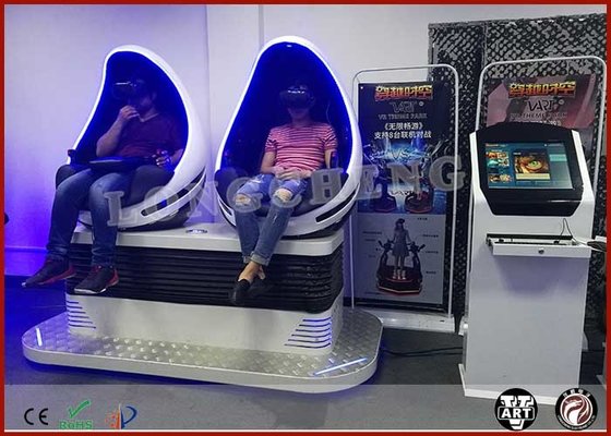 Dynamic Double 9D VR Seat Virtual Reality Cinema Equipment with 3d VR Glasses