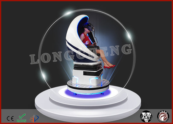 Single 360 Degree Rotating Seat Virtual Reality 9D Cinema Simulator Many Game Types