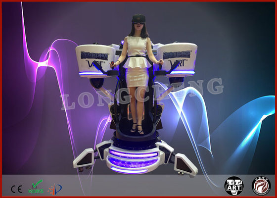 Attractive Fiberglass Shell 9D VR Flight Simulator 1 Player with Chinese / English Edition