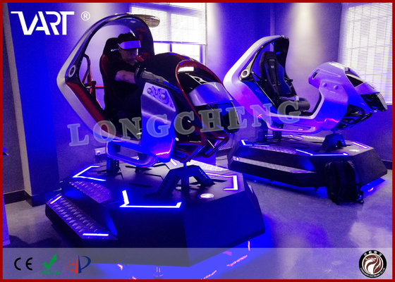 XD VR Racing Car / VR Racing Simulator With Superior Leather Chair