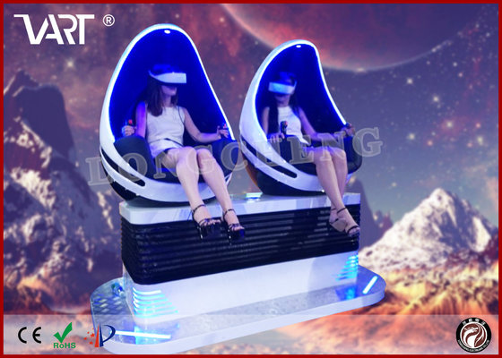 4 KW Power Fabulous Double-Seater 9D Cinema VR Egg Chair L210*W110*H200cm