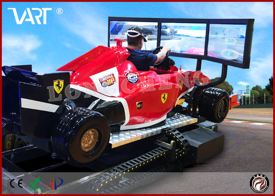 9D VR Driving Machine With 3 Screen Super Excited Car GamesFor Increasing Shop Atmosphere