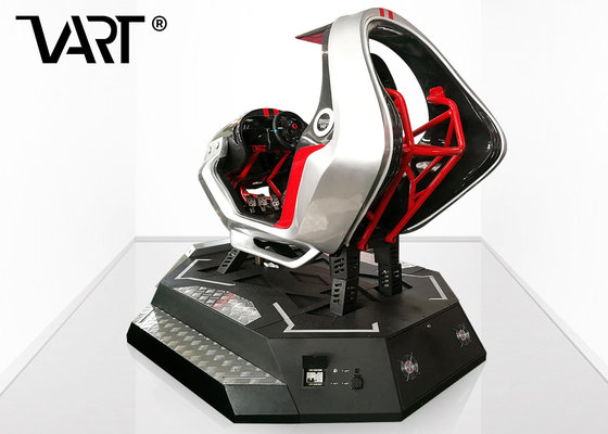 3 Dof Virtual Reality VR Racing Simulator / Car Driving Game Machine with Screen