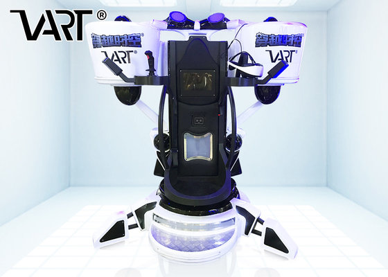 9D VR Flight Simulator Games Support 360 Degree Rotation / Shooting Game Machine