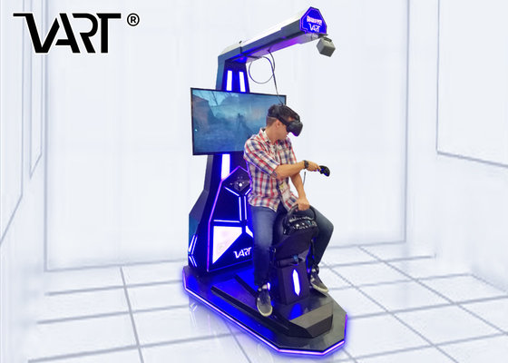 Interactive Video Game 9D Simulator VR Horse Riding With 42 Inch Screen Cabinet