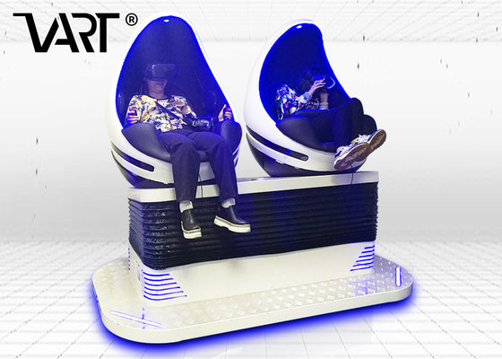 Indoor 9D VR Cinema / VR Egg Chair With Excited Games One Year Guarantee